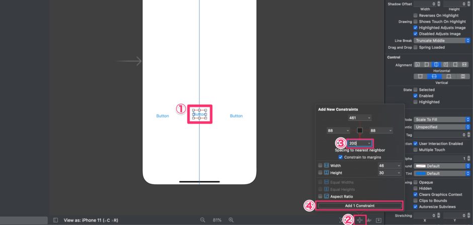【Swift/Xcode超入門】ボタンを使った簡単なアプリを作成してみよう | satorikublog
