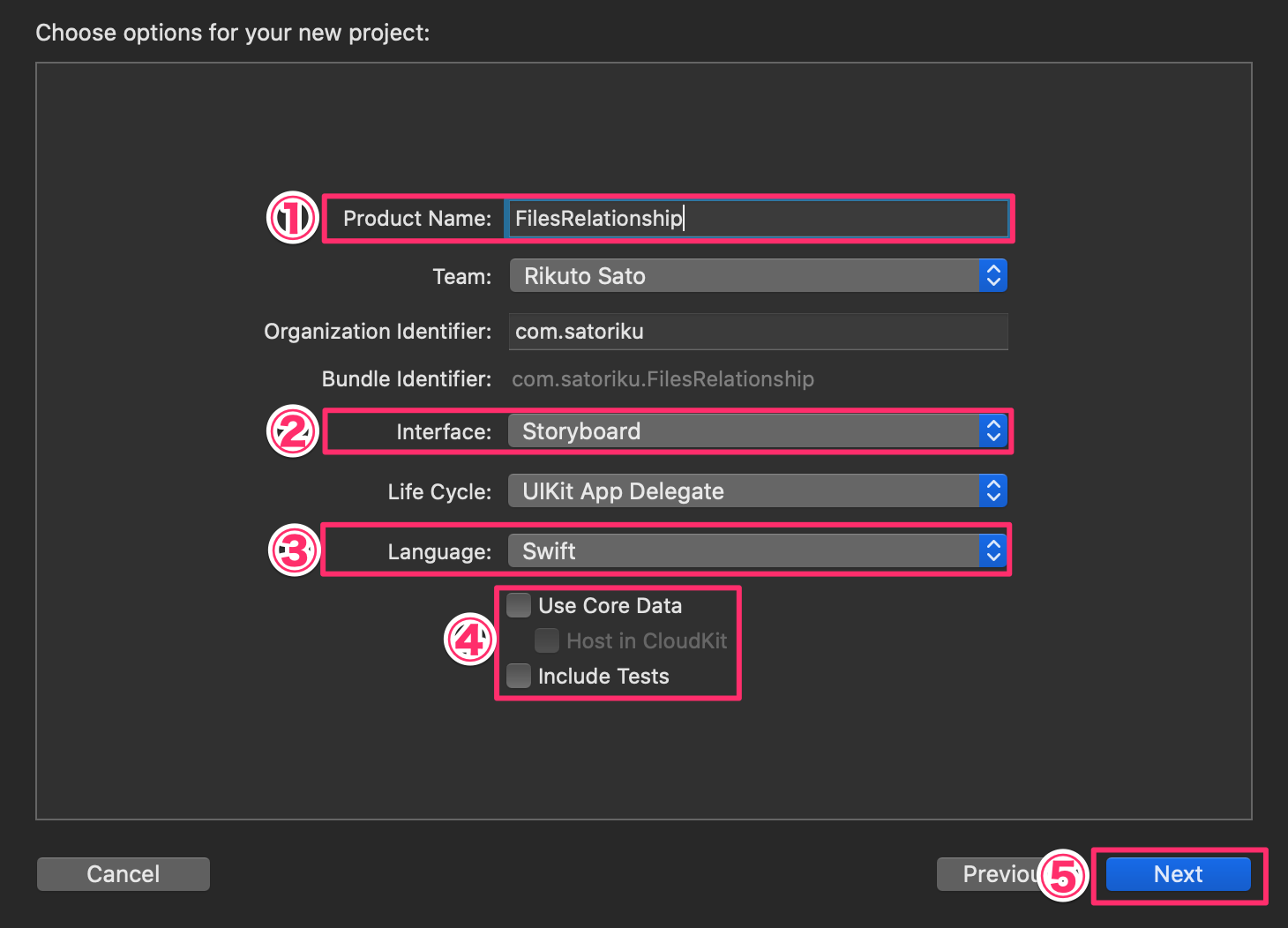 【Swift/Xcode超入門】Storyboardファイルとプログラムファイルの関係 | satorikublog