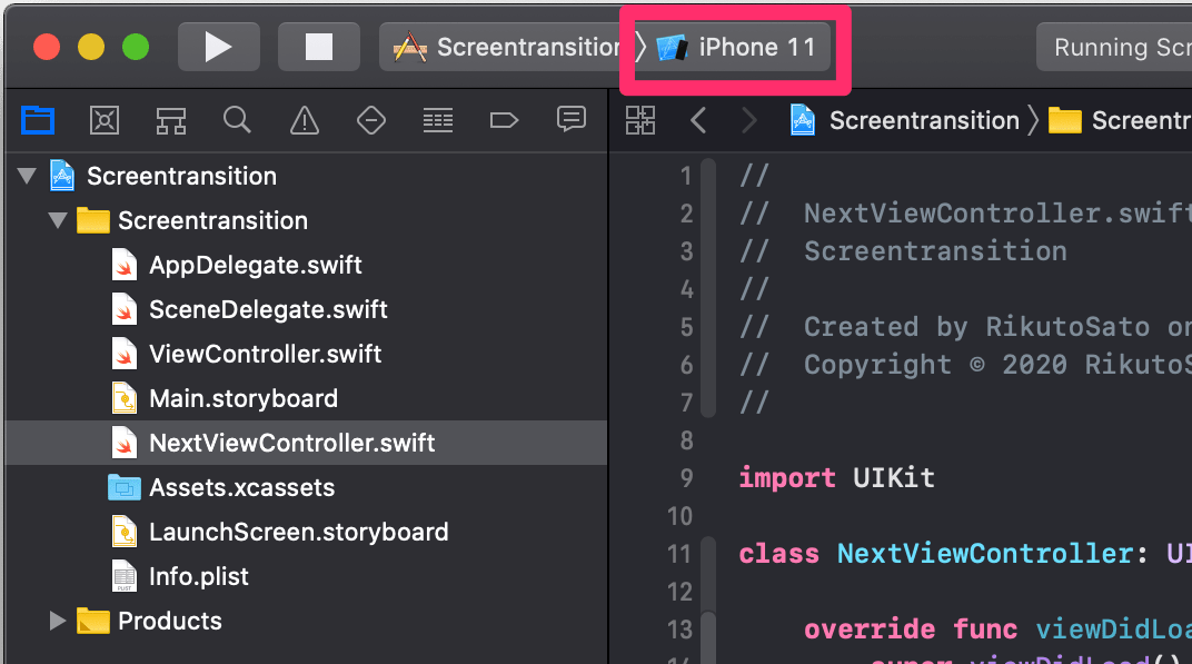 【Swift/Xcode超入門】画面遷移するアプリを作ってみよう | satorikublog