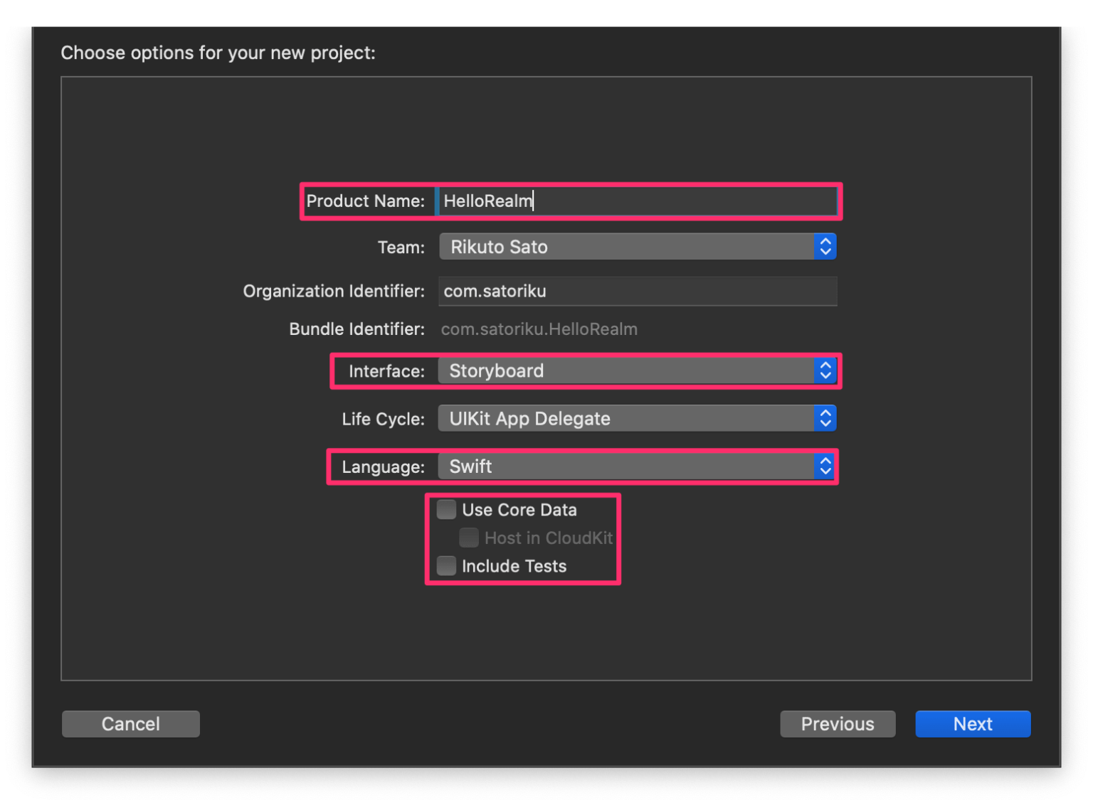 【Swift/Xcode】超初心者向け！RealmSwiftの使い方〜たったの3ステップで簡単なデータベースアプリを作成〜 | satorikublog